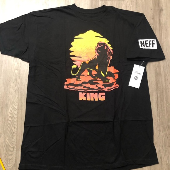 Neff | Shirts | Neff Disney Collection Lion King Kingtshirt | Poshmark
